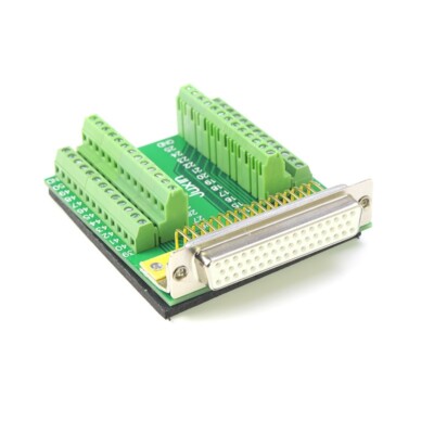 DB50 Female Solderless Header Breakout Board Solder-Free D-SUB 50p ...