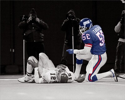 Lawrence Taylor Super Stunner 8x10 Photograph Randall Cunningham ...