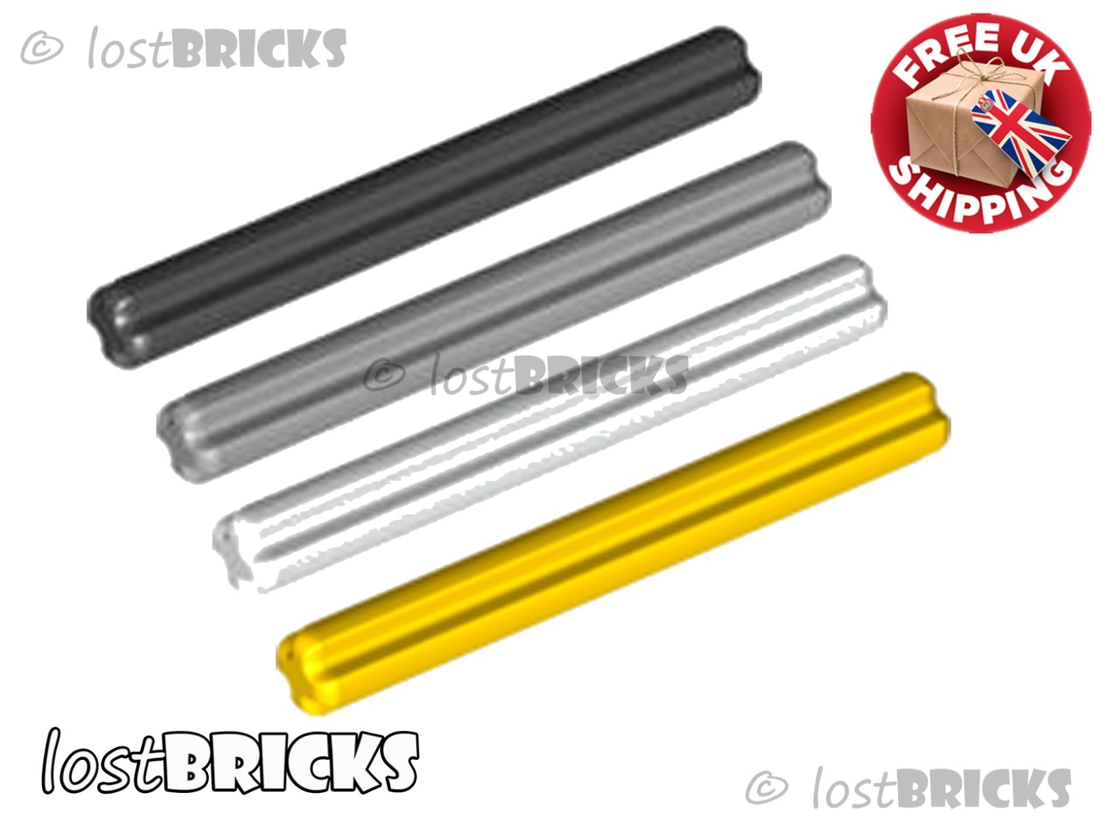 LEGO - Part 32073 - Pack of 10 x NEW LEGO Technic Axles, size 5 ...