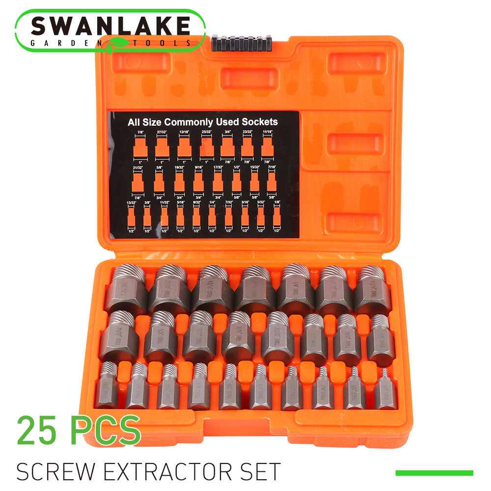 Multi-Spline Screw Extractor Set Hex Head Bit Socket Wrench Bolt ...
