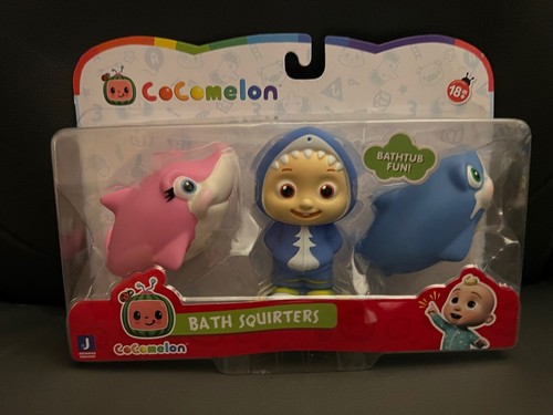 Cocomelon Bath Squirters Rubber Toddler Bath Tub Toys JJ And Friends ...