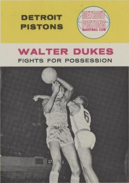 1961-62 Fleer - #50 Walter Dukes for sale online | eBay