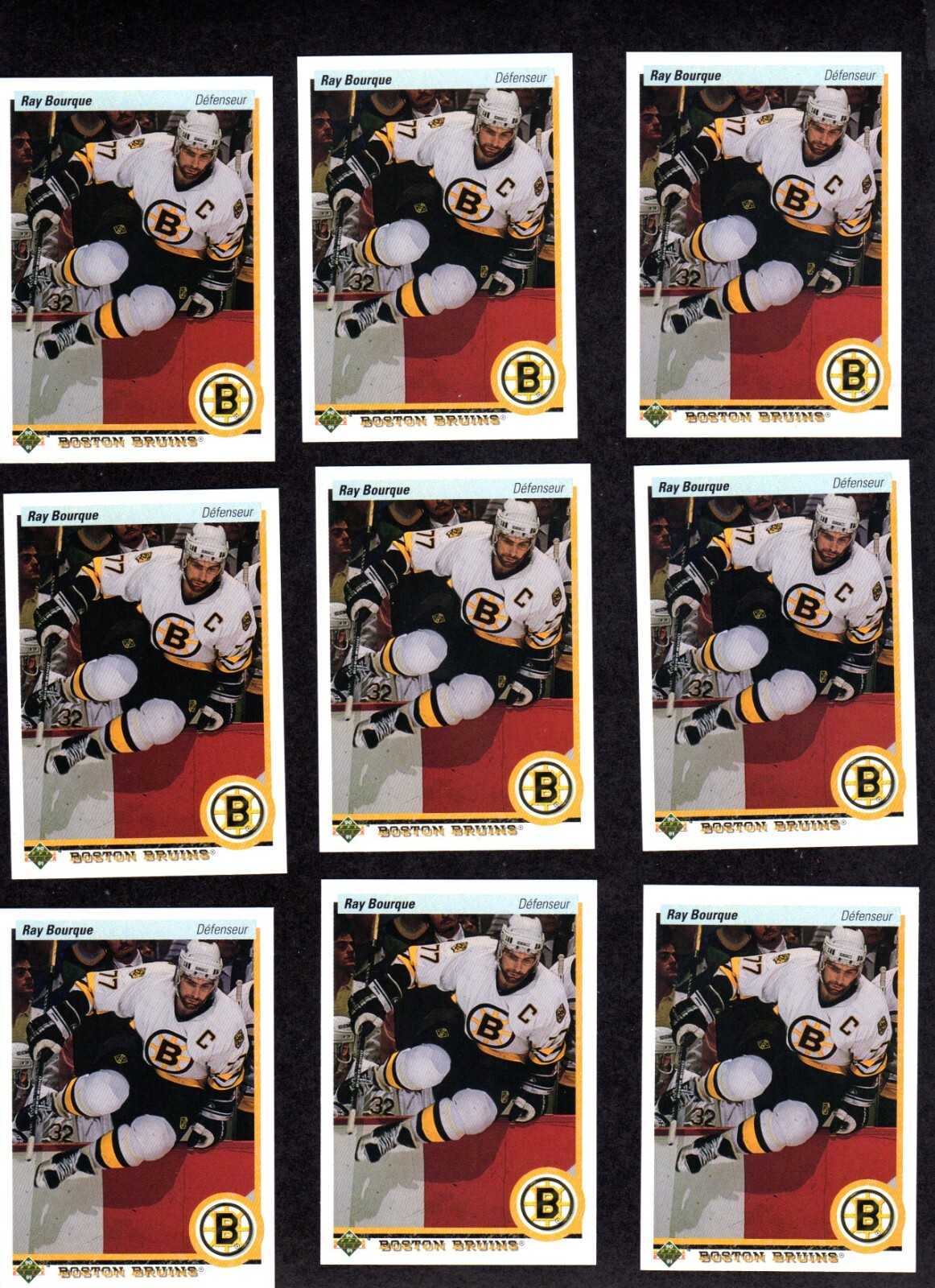 Ray Bourque 1990 Upper Deck French #64b Base Price Guide - Sports Card ...