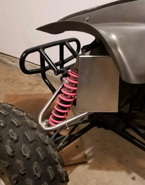 Honda TRX 250r Red Smooth Aluminum Radiator Air Scoops Shrouds 1986 ...