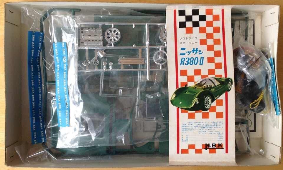 NBK 1:20 Nissan R380-II Prototype Sportscar Vintage Model Car Kit ...