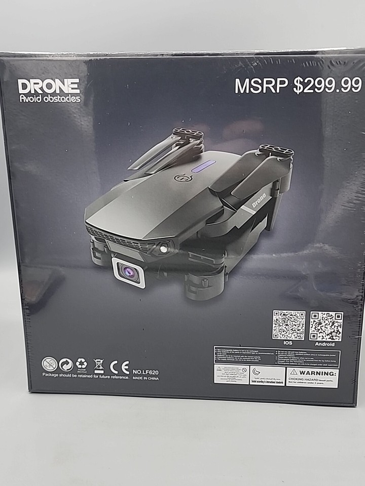 Myshle SMS Drone Foldable Drone with 4K HD Camera Avoid Obstacles LF620 ...