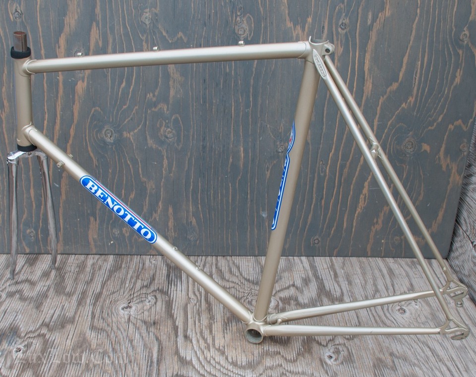 NOS Vintage Benotto 3000 1984 Road Bike FRAME & FORK Columbus ...