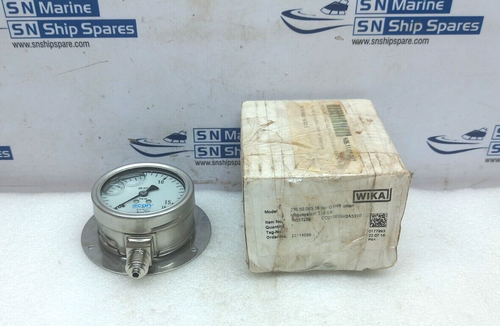 Wika 233.50.063 Compound Pressure Gauge 0-16Bar EC013833H2A5310 | eBay ...