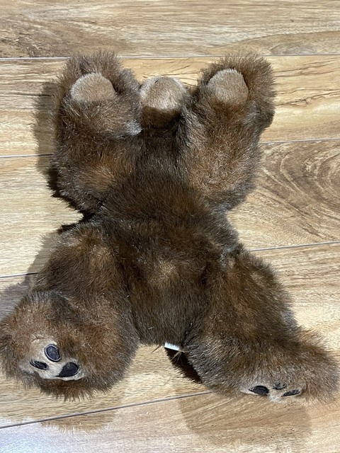 Ty Classic 1996 Plush 12 Inch Baby Paws Brown Bear Beanie Buddy W/tag ...