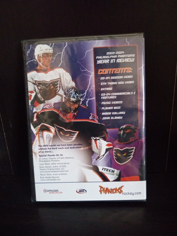 NEW Philadelphia Phantoms 2003 To 2004 East Division Champions DVD ...