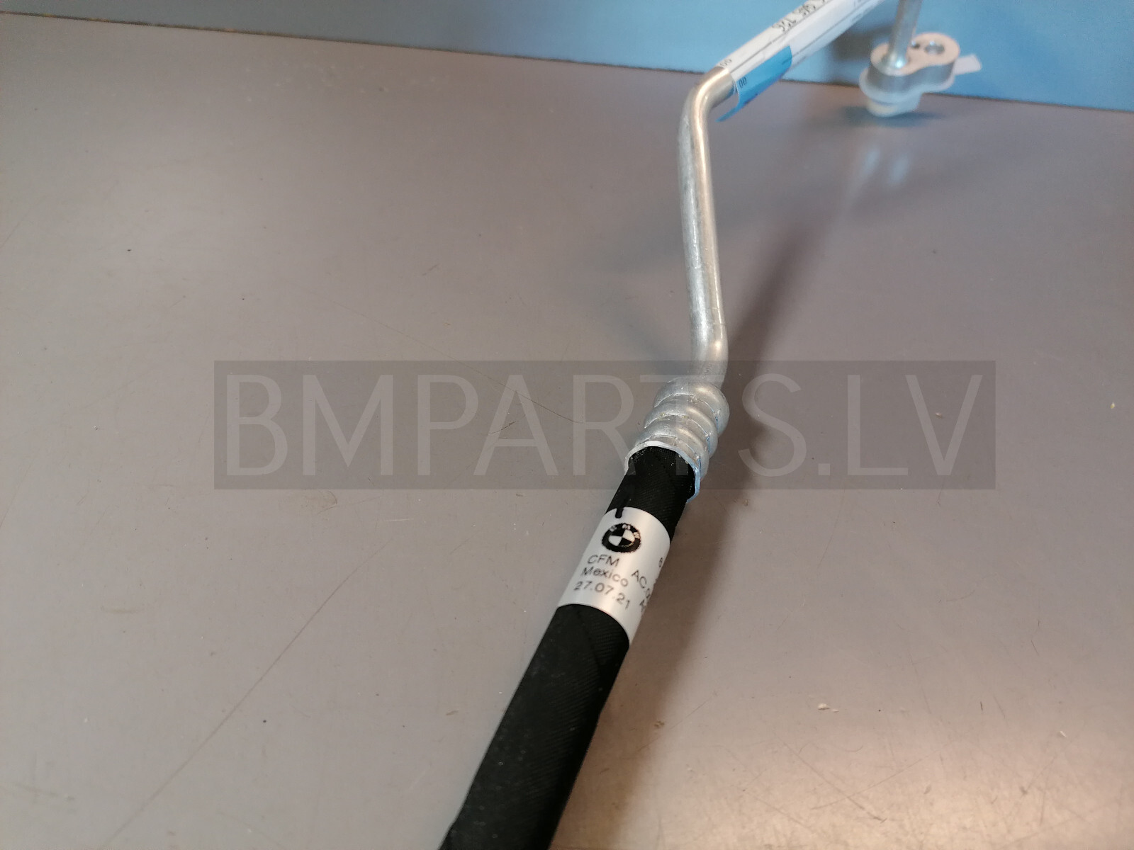 NEW GENUINE BMW X5 E70 X6 E71 CONDENSER DUAL PIPE HIGH-PRESSURE LINE ...