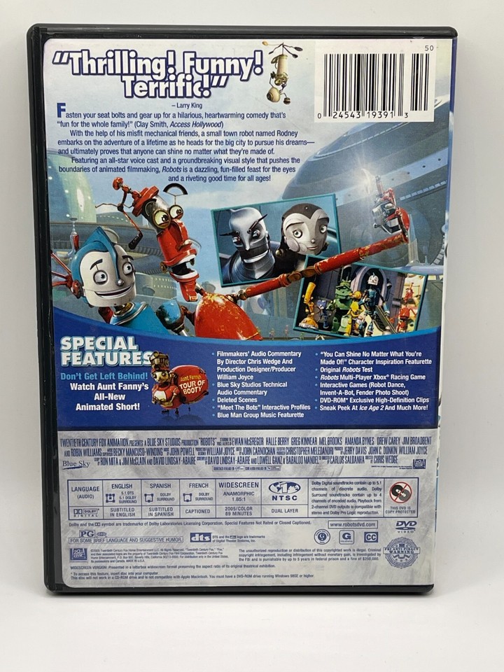 Robots (DVD, 2005) - BUY 2 GET 1 FREE 24543193913 | eBay