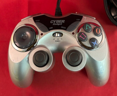 Cyber Gadget PS2 Analog Fire Controller Silber Gebraucht aus Japan ...