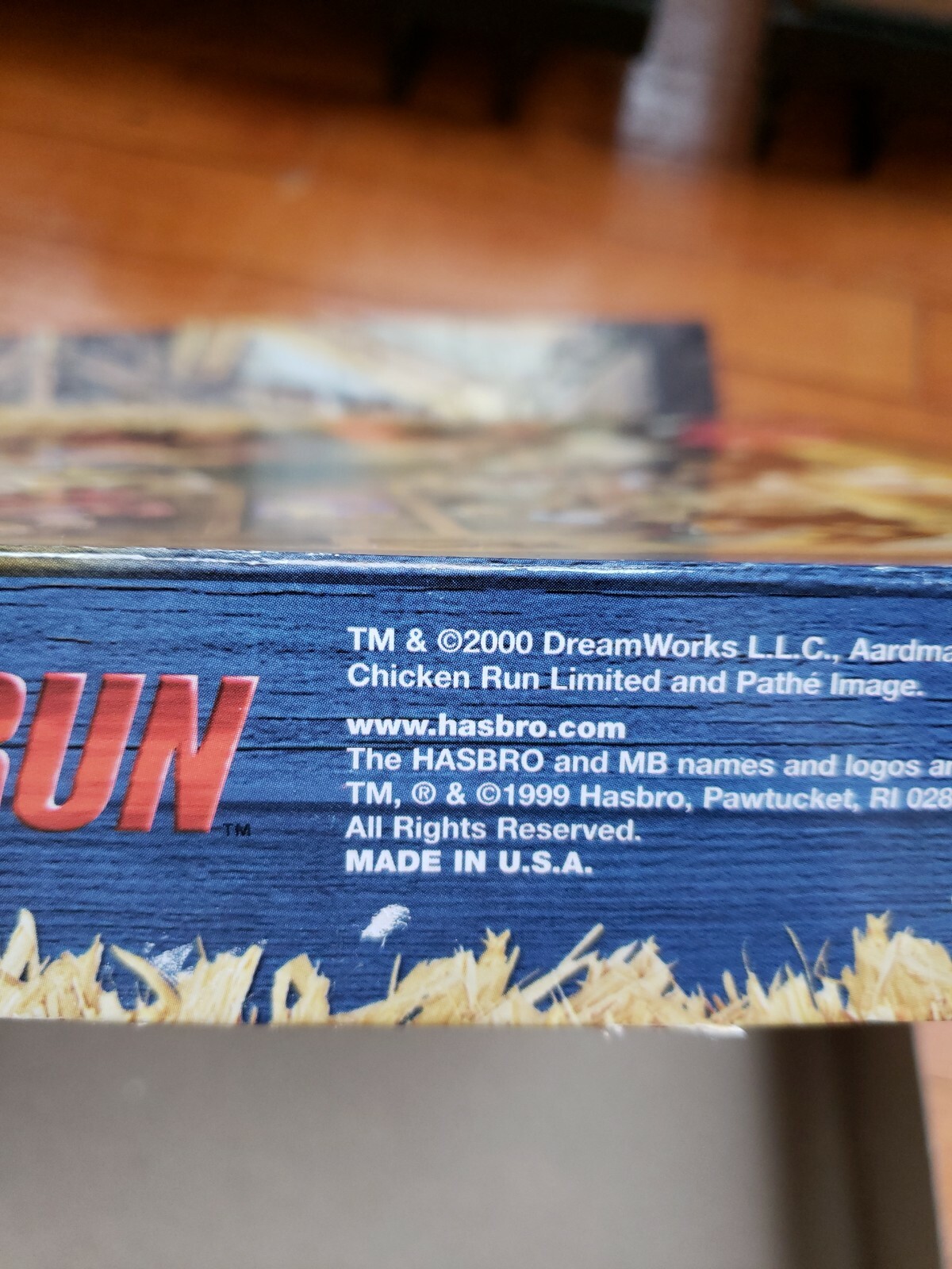 Hasbro 2000 CHICKEN RUN Movie 100 Piece Jigsaw Puzzle Milton Bradley ...
