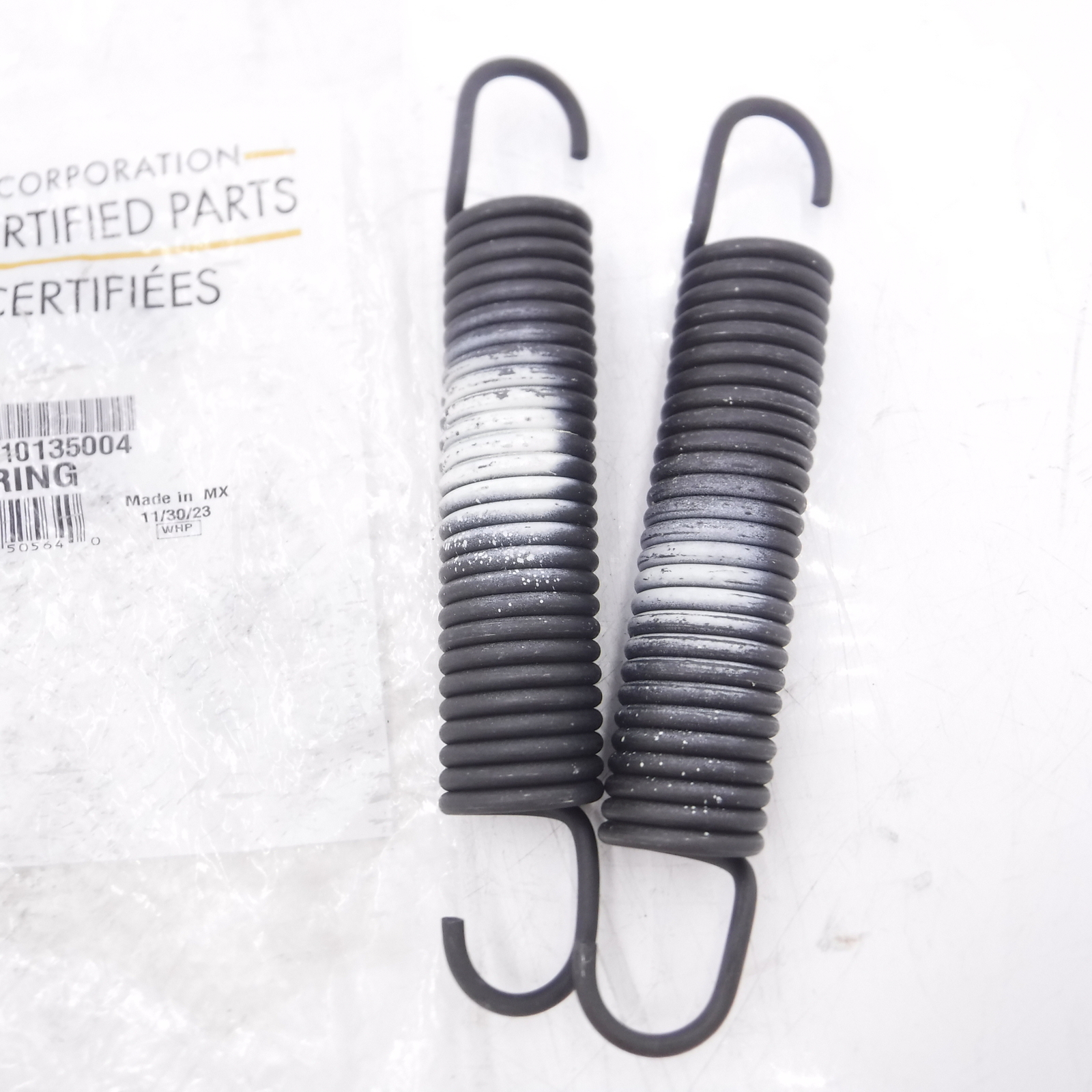 2 Pack OEM Whirlpool Washing Machine Suspension Springs W10135004 | eBay