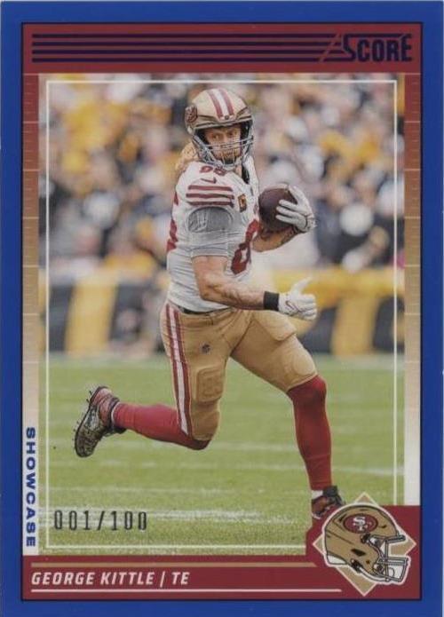 2024 Score - George Kittle #247 Showcase /100 for sale online | eBay