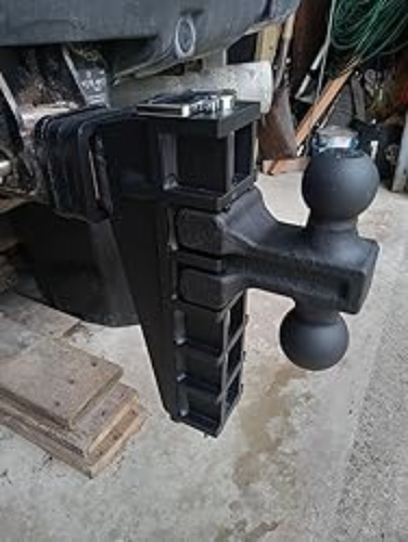 AIRBIRD Adjustable Trailer Hitch Fits 2.5-Inch Receiver, 8 Inch Drop ...