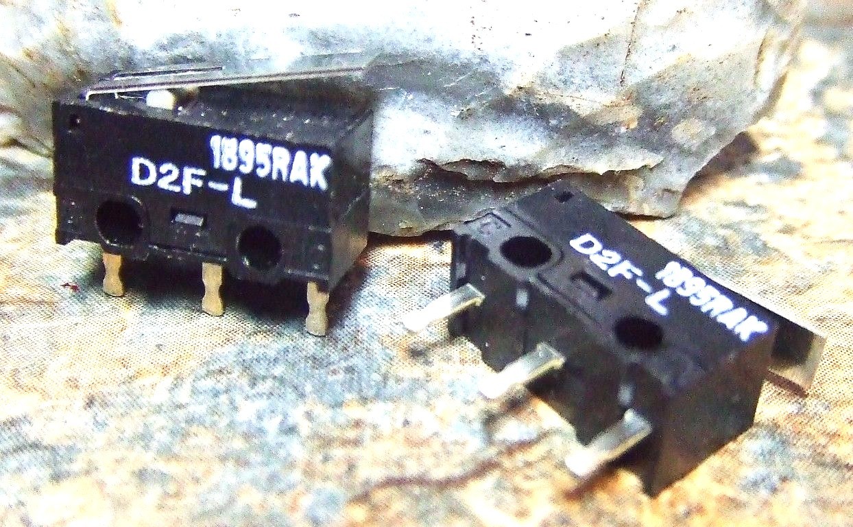 10pcs Original Omron D2f-l Mouse Micro Switch 3pins for sale online | eBay
