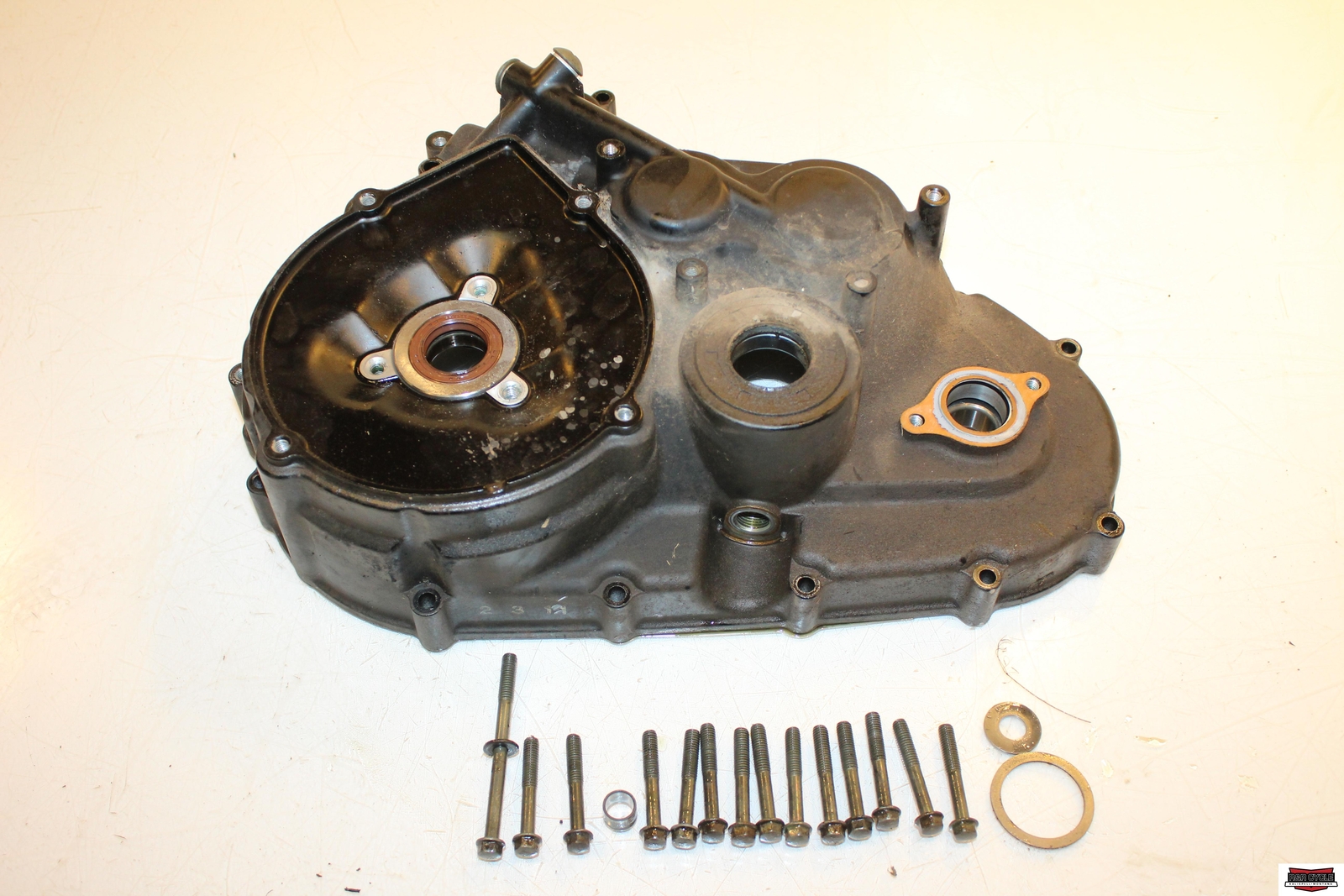 1998 Suzuki Quadrunner 500 Engine Motor Stator Generator Case Cover ...