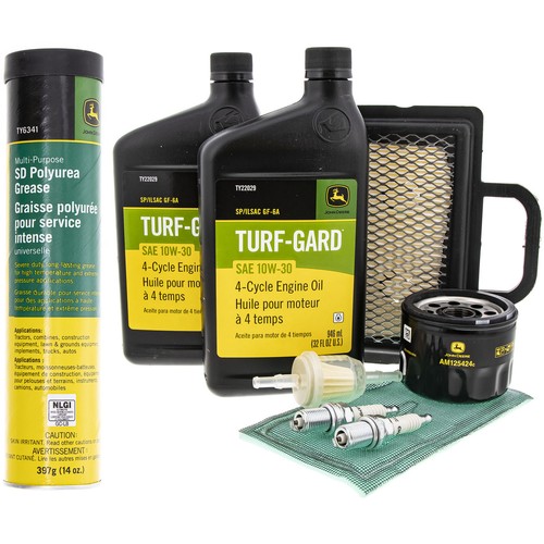John Deere LG272 Home Maintenance Kit w/Grease TY6341 D130 X155R Mowers ...