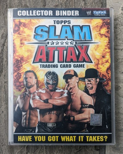 WWE Topps Slam Attax TCG Collector Binder (2008) [98% Complete] | eBay