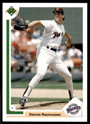 1991 Upper Deck Baseball Card Dennis Rasmussen San Diego Padres #230 | eBay