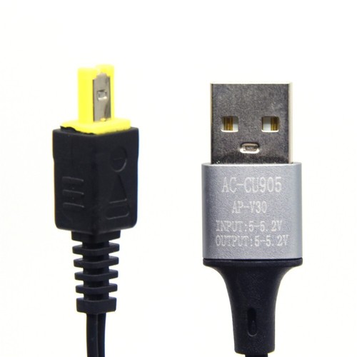 AP-V30 APV30U DC Power Adapter USB Cable for JVC Camera GZ-HM320 HM330 ...