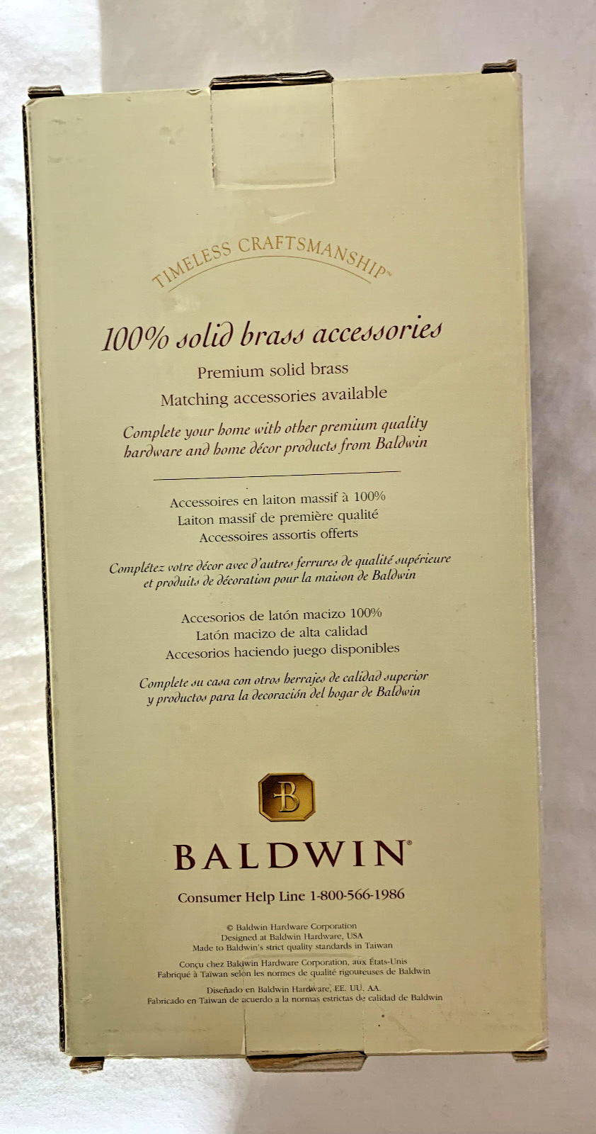 Brand New Baldwin Solid Brass Premium Tissue Toilet Roll Holder Madison ...