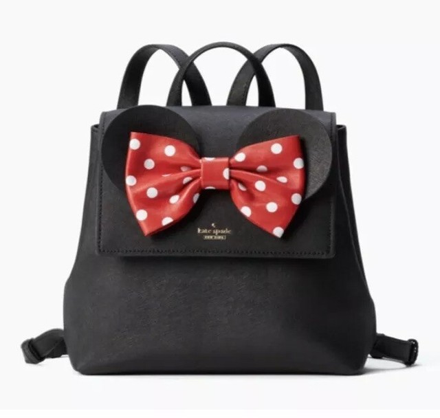 kate spade new york Disney Minnie Mouse Small Neema Backpack - Black ...