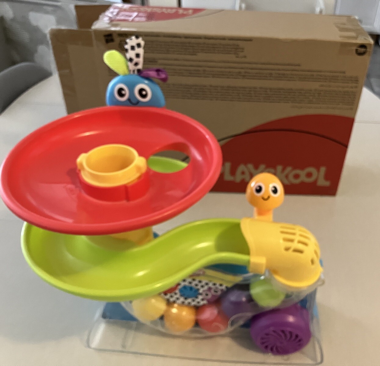 Playskool Busy Ball Popper Toy with 5 Balls for Toddlers Babies 9 ...