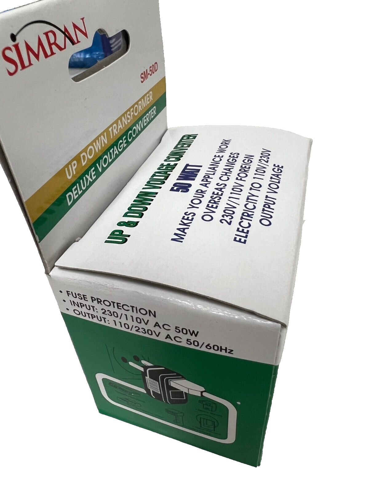 Simran SM-50D 50 Watt Up Down Travel Converter 220 Volt to 110 OR ...