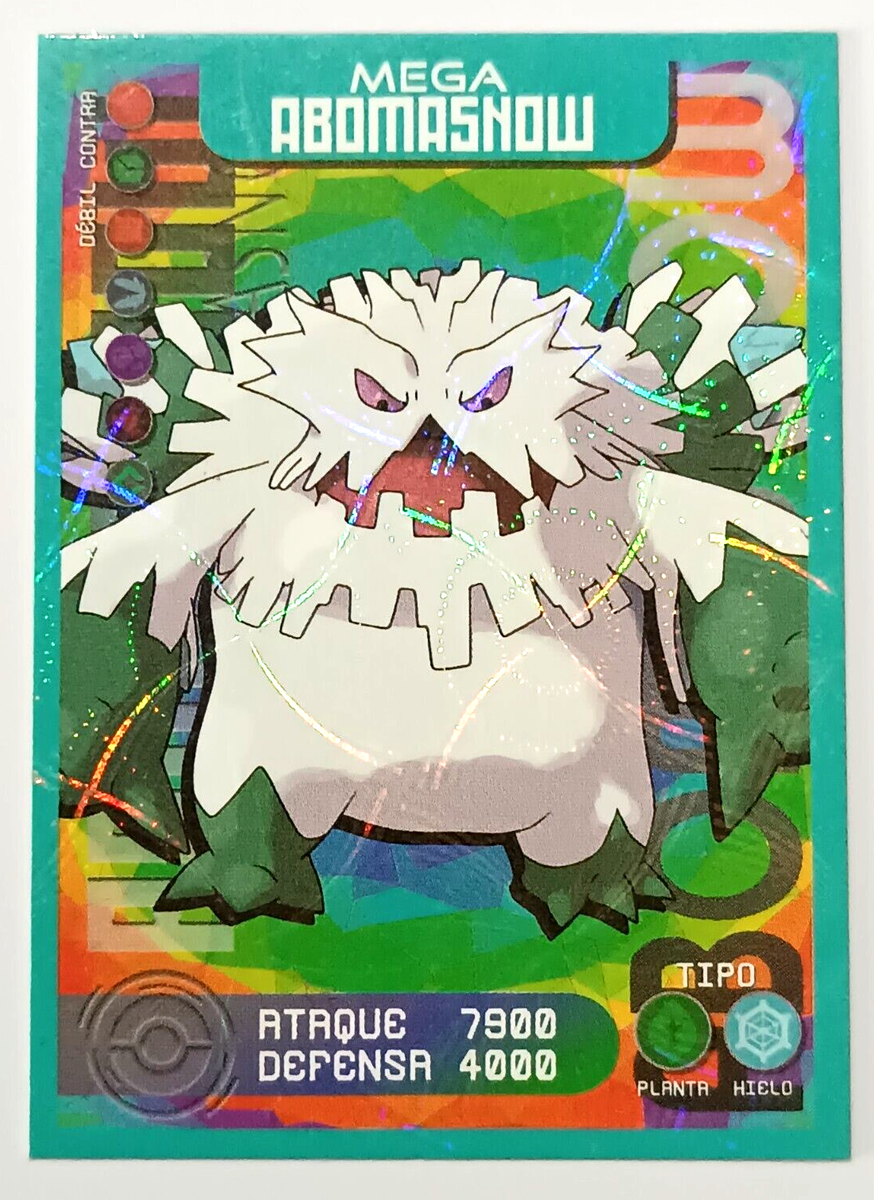 Pokemon Mega Evolution Abomasnow