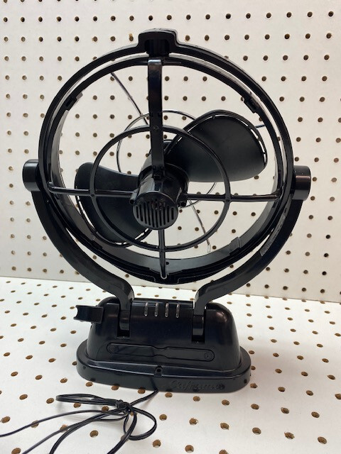 caframo sirocco ii 7" Gimbal Fan - Black - 12-24v | eBay