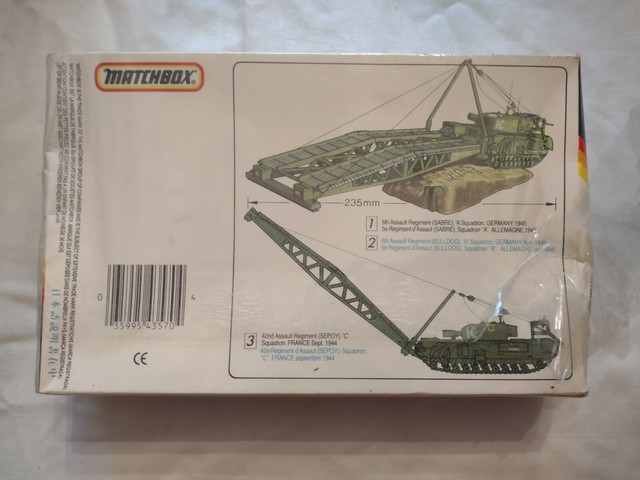 Matchbox PK177 1 76 Ww2 Churchill AVRE Bridge Layer for sale online | eBay