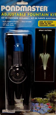 Danner Supreme Pondmaster Fountain Head Kit for Outdoor Koi Pond 02077 ...