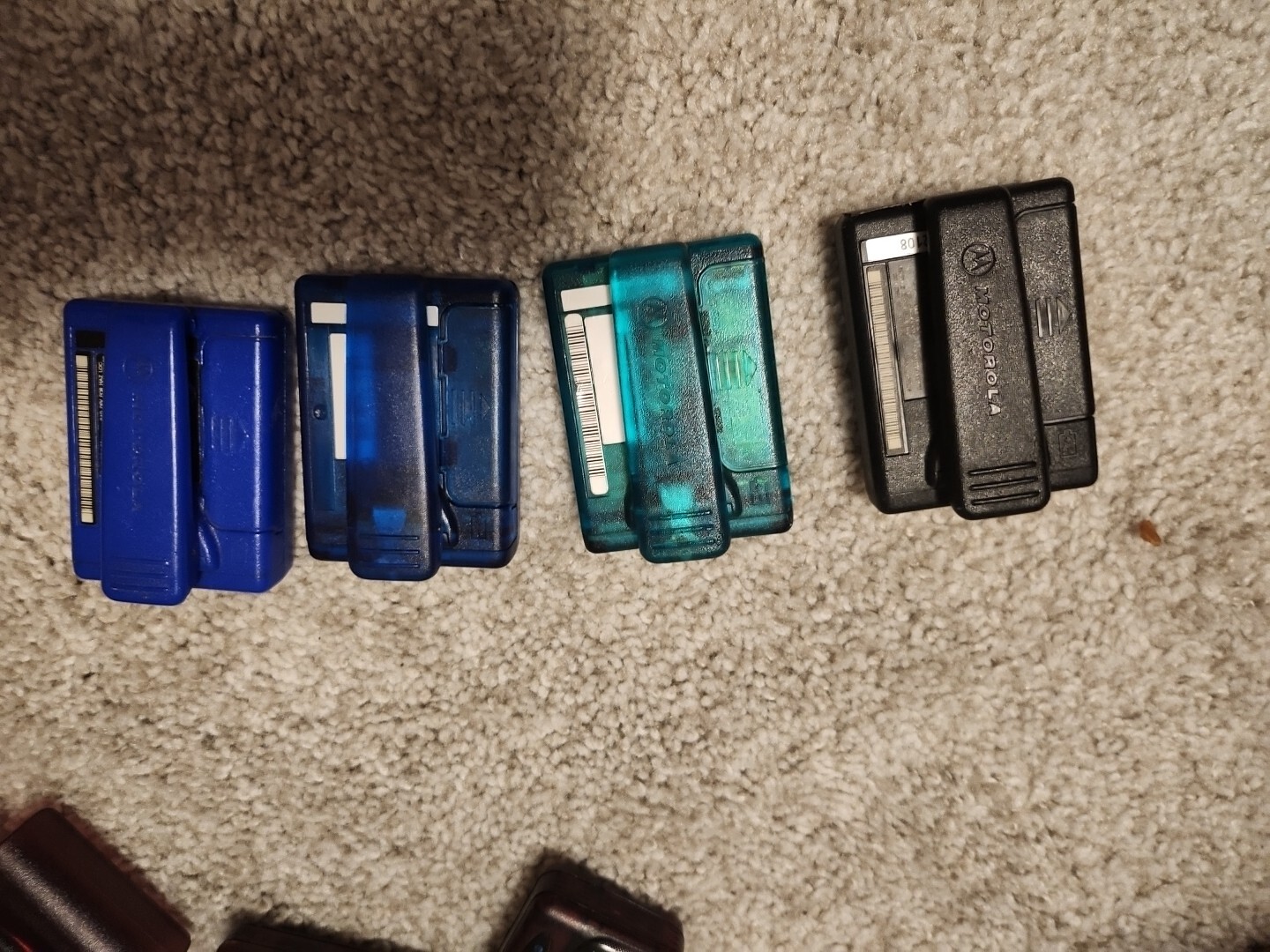 Motorola Digitz Pager- Black. Teal And Blue | eBay