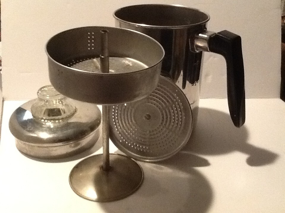 Vintage Coffee Pot Percolator Stove top coffee pot 1B | eBay