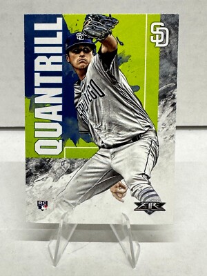 2019 Topps Fire Baseball Card #48 Cal Quantrill RC San Diego Padres | eBay