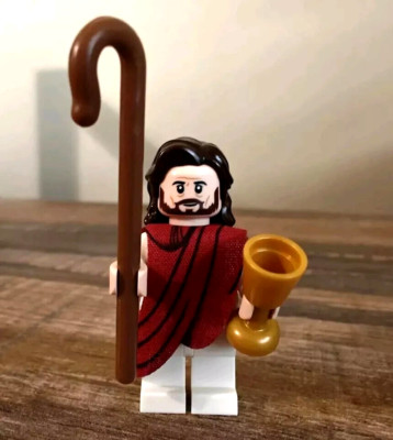 **NEW** LEGO Jesus Christ Minifigure Bible Character w/ Custom ...