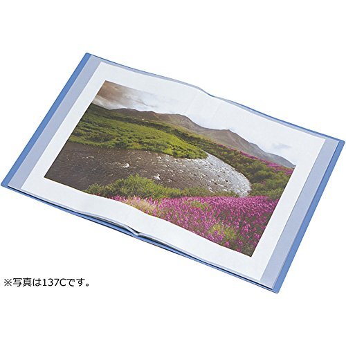 KINGJIM side in clear file color base A3S blue 157C Blue from JAPAN ...