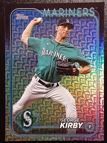 2024 Topps Series 1 Easter Holiday Foil #75 - George Kirby | Seattle ...
