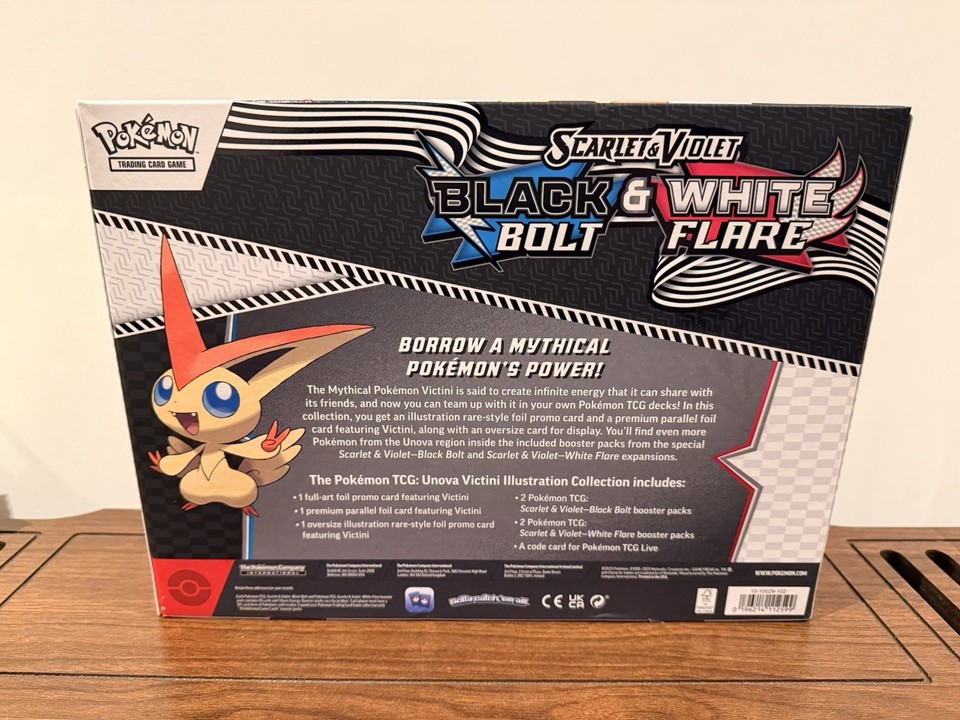Pokemon TCG Victini Illustration Collection box, Brand New, sealed ...