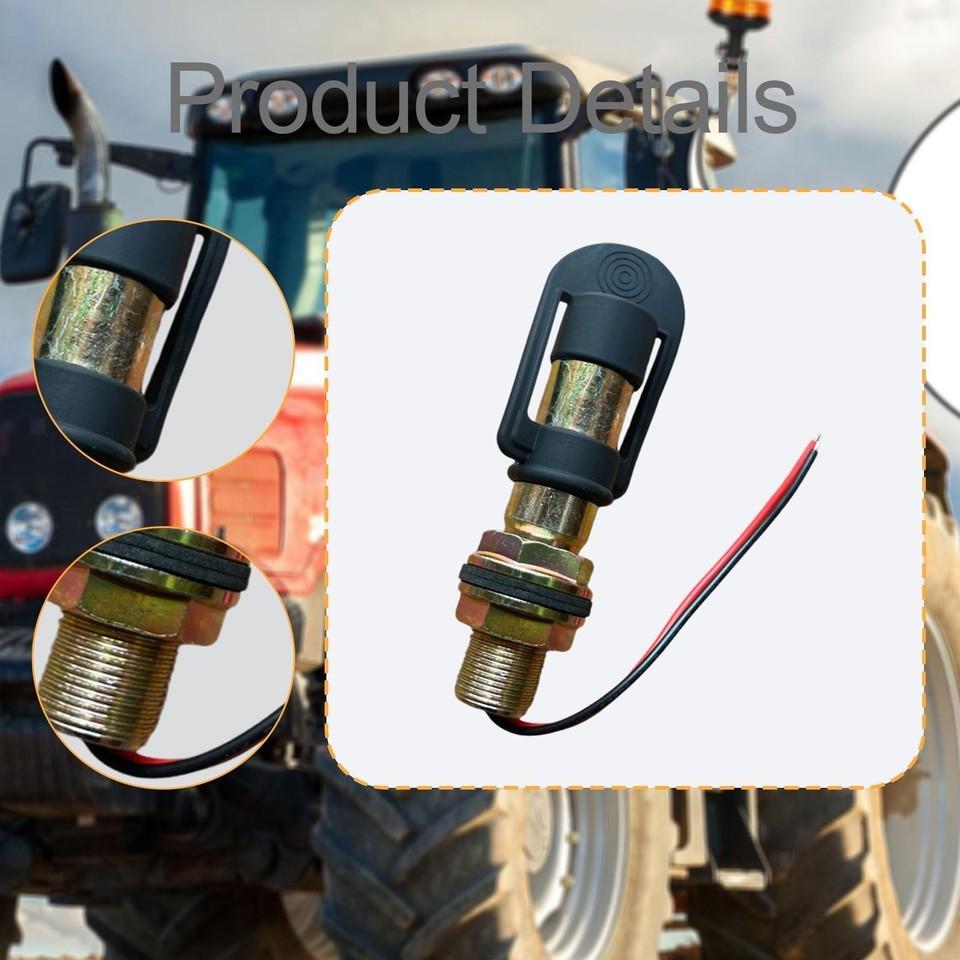Tractor Beacon Light Bracket Warning Light Bracket Metal Plug and Play ...