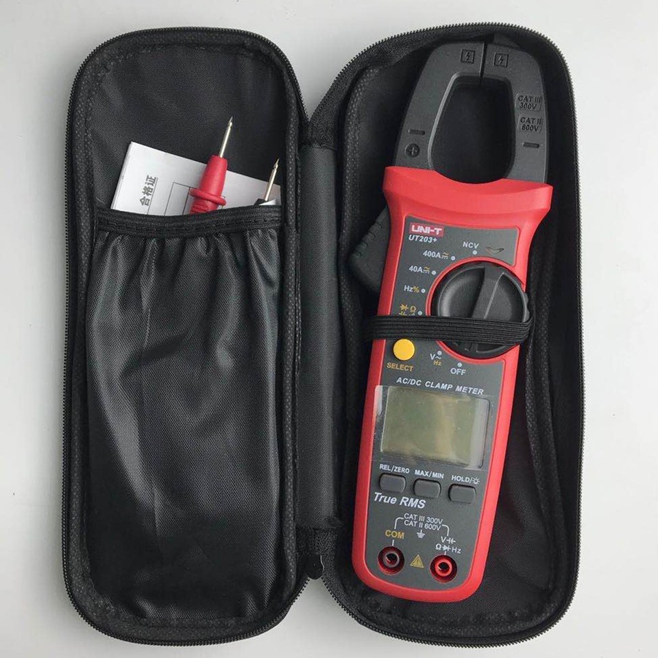 UNI-T UT203+ Digital Handheld Clamp Multimeter Tester Meter DMM CE AC ...