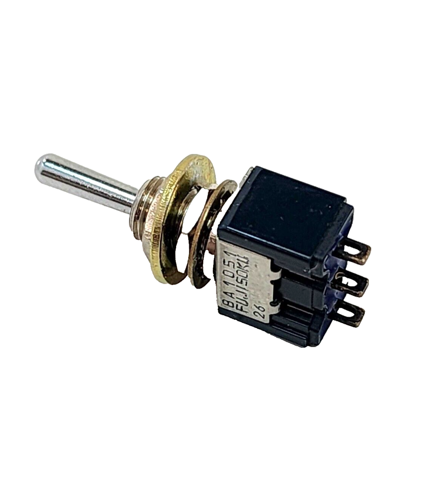 (1x) 6A @ 125VAC - On-Off-Mom (On) SPDT - Mini Toggle Switch - Solder ...