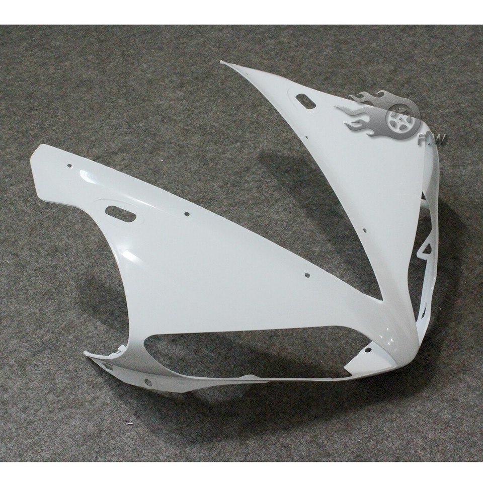 Unpainted Upper Front Cowl Fairing Nose For YAMAHA YZF R1 YZF-R1 2004 ...