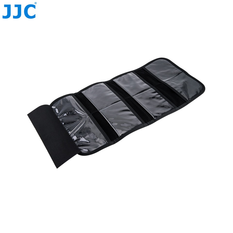 NEOPRENE FILTER WALLET POUCH CASE CARRY BAG WITH 8 POCKETS SLOTS FOR ...