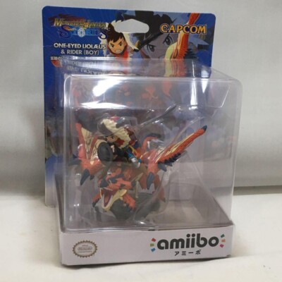 Monster Hunter Stories Nintendo Amiibo One Eyed Rathalos & Rider Boy ...