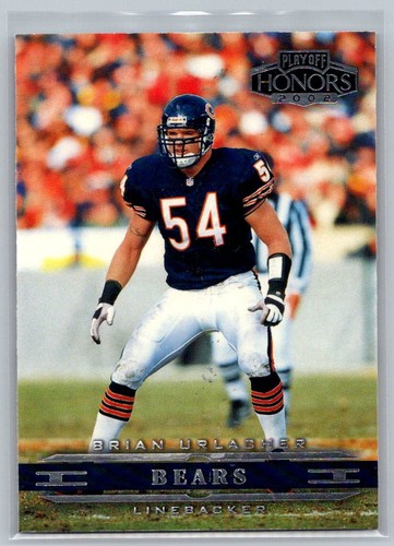 2002 Playoff Honors #17 Brian Urlacher Chicago Bears Football Card | eBay