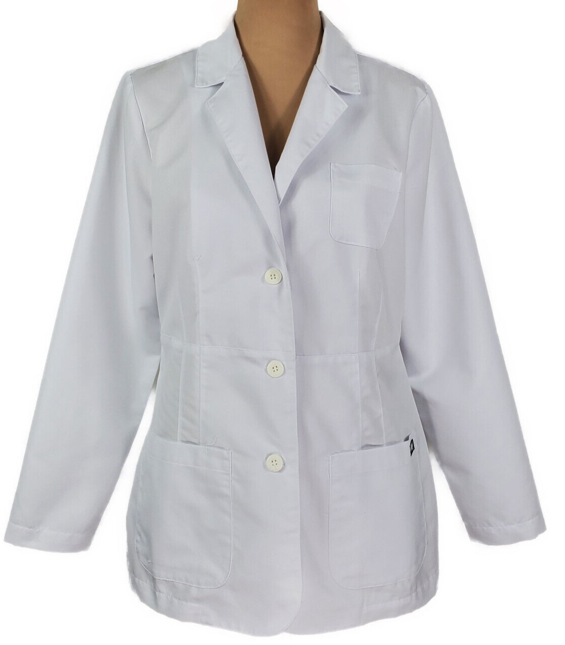 NWOT~Grey’s Anatomy Professional Wear~Women M~# 4456 White Mid-Length ...